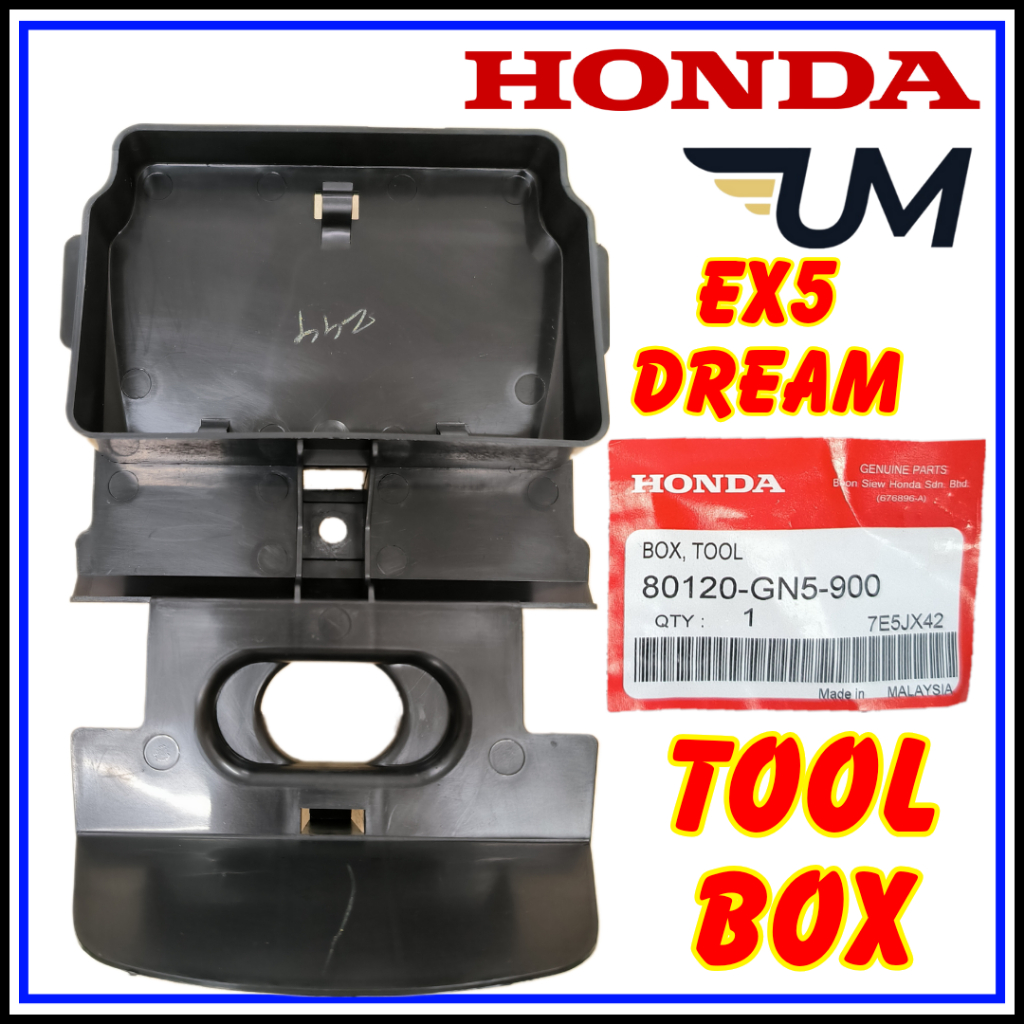 HONDA EX5 HIPOWER DREAM TOOL BOX CASE 80120-GN5-900 100% ORIGINAL BSH ...