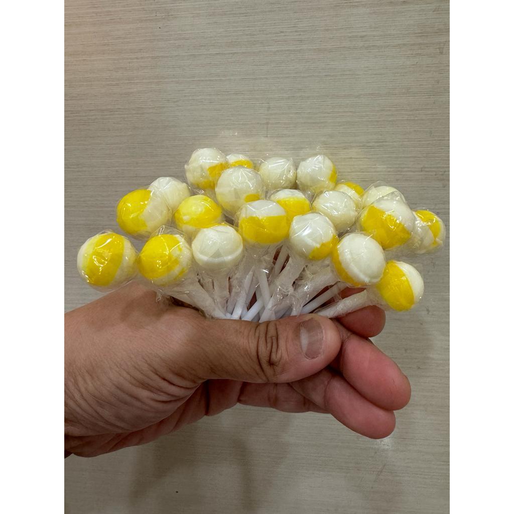 50 Pcs Mini Lollipop Candy Rainbow/Coke Cola/Sprite/Planet/Durian/Watermelon/Mix Fruits ...