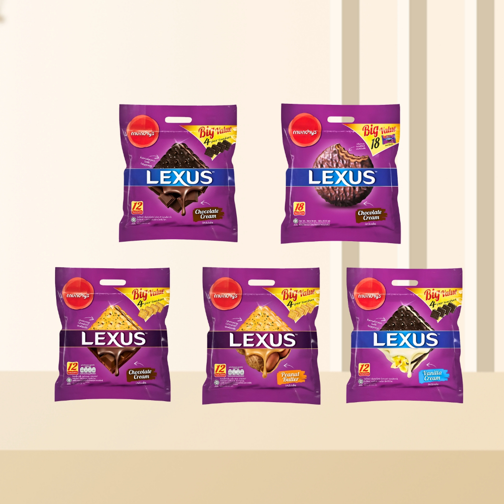 Munchy's Lexus Sandwich Big Value Pack Assorted Flavours | Shopee Malaysia