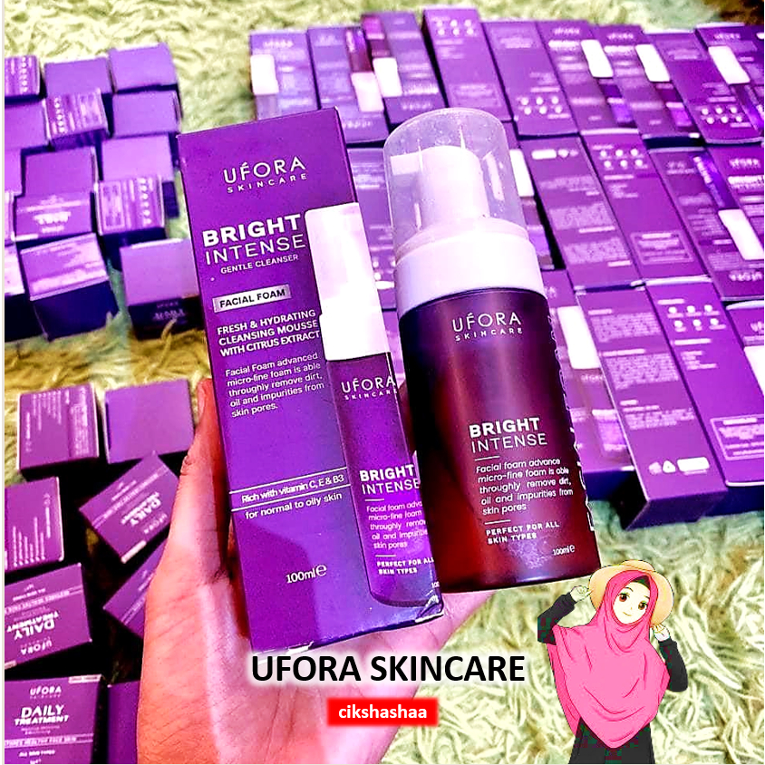 Pencuci Muka Ufora Skincare 100 ml Original 💯 Type Foam Cleanser Wtih ...