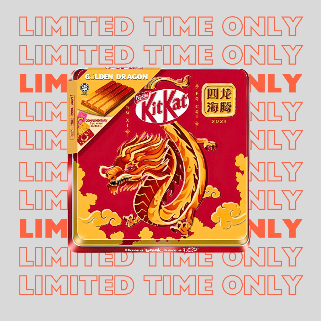 Kit Kat Limited Edition Golden Dragon 208g | Shopee Malaysia