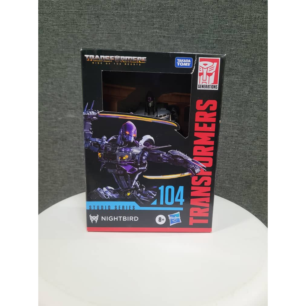 (Original) Transformers Studio Series SS104 Deluxe Nightbird (packaging ...