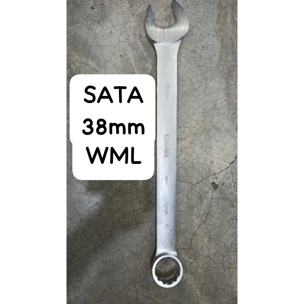 SATA 38MM MATTED FINISHED COMBINATION WRENCH SPANNER 36MM ( 40244 ...