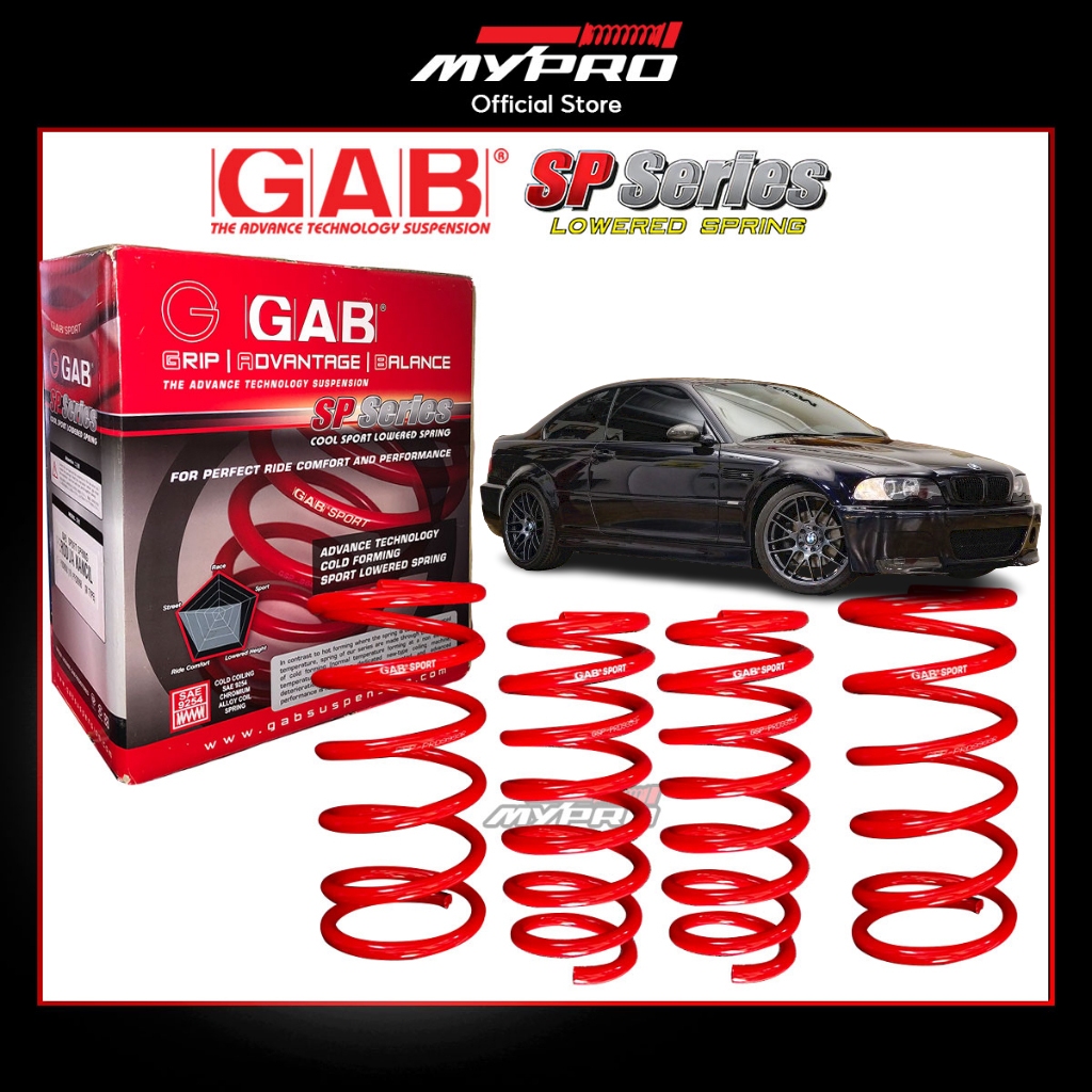 Best🔥GAB SP SPRING SPORT LOWERED BMW E36 '92-'97 E46 '98 | Shopee Malaysia