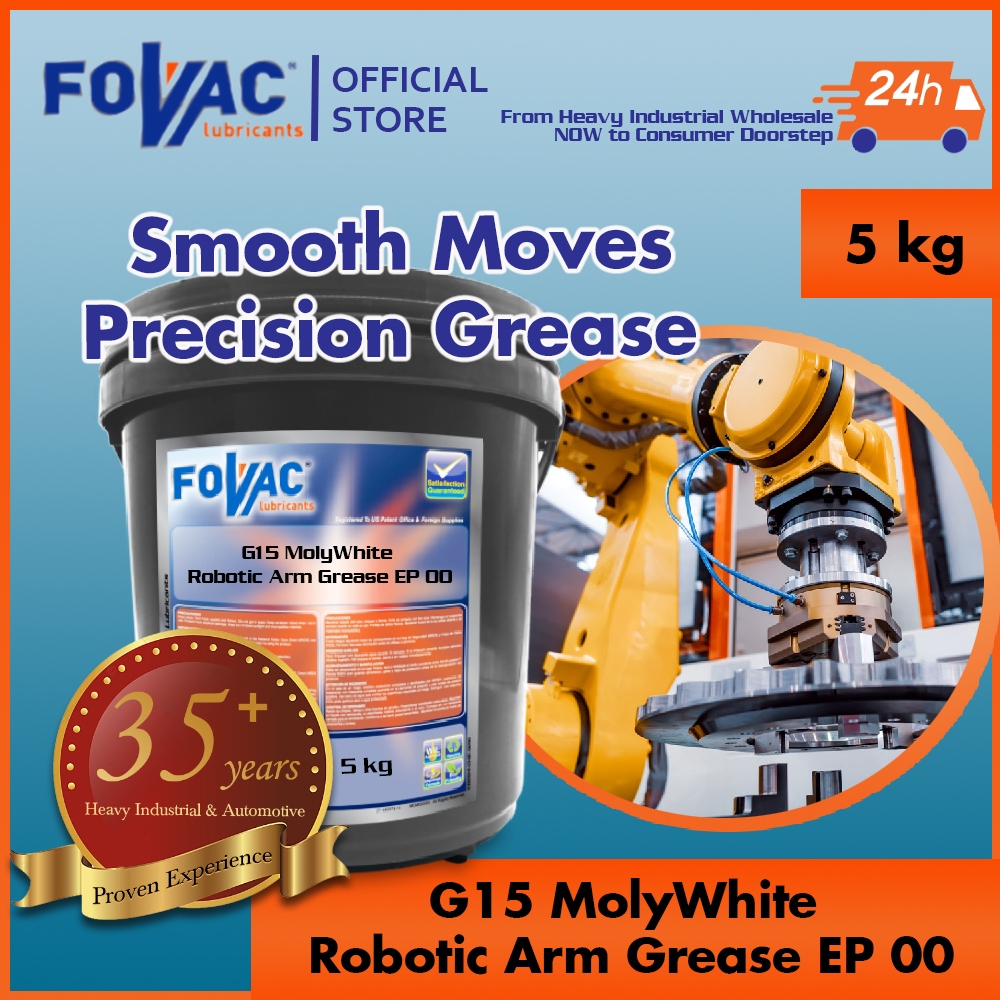 G15 Moly White Robotic Arm Grease EP 00 Minyak Gris Bearing | Shopee ...