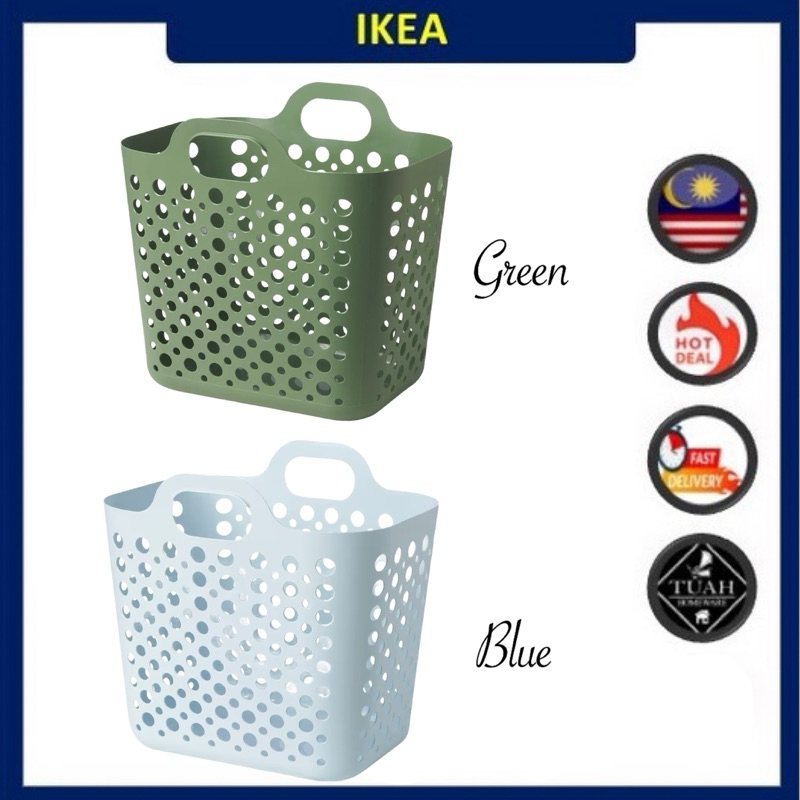 IKEA SLIBB Flexible Laundry Basket (24L) | Shopee Malaysia