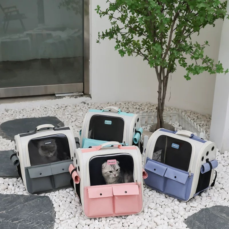 Moorpet Pet Carrier Beg Kucing Cat Backpack Cat Bag Carrier Bag Kucing ...