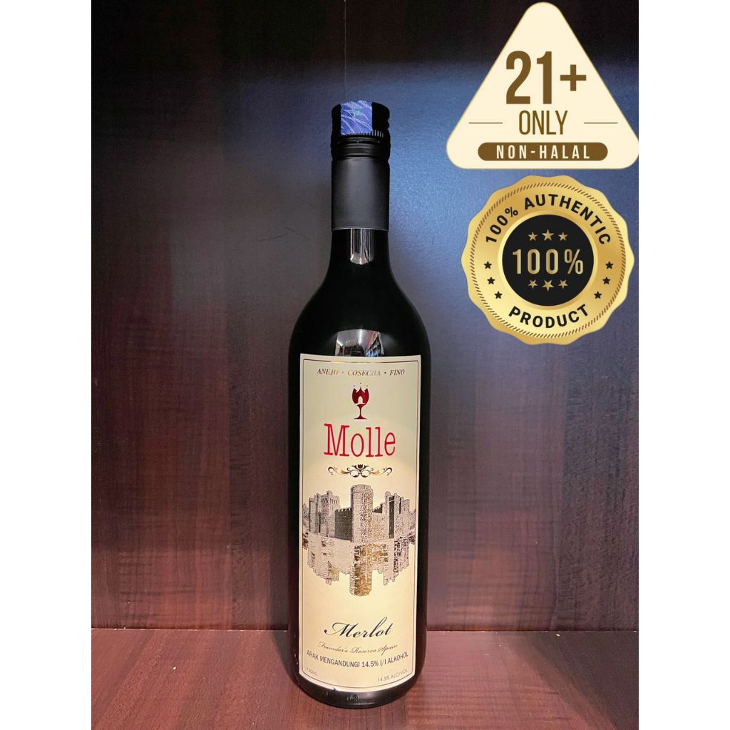 Molle Red Wine 750ml | Shopee Malaysia