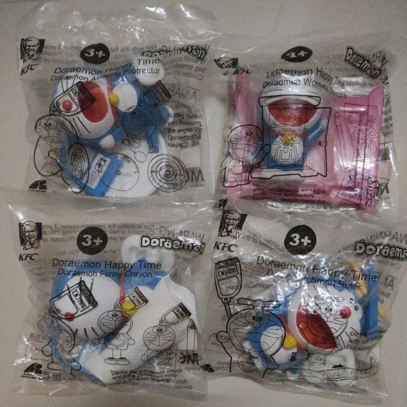 KFC Doraemon Happy Time 2013(4pcs) | Shopee Malaysia