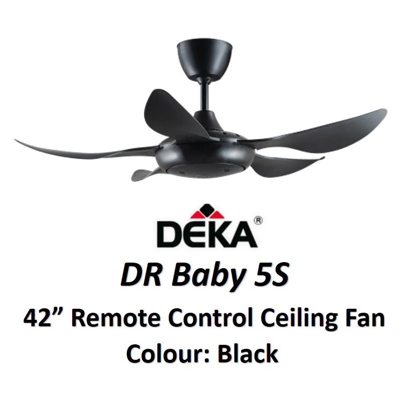 DEKA DR BABY 5S 42" Remote Control Ceiling Fan | Shopee Malaysia