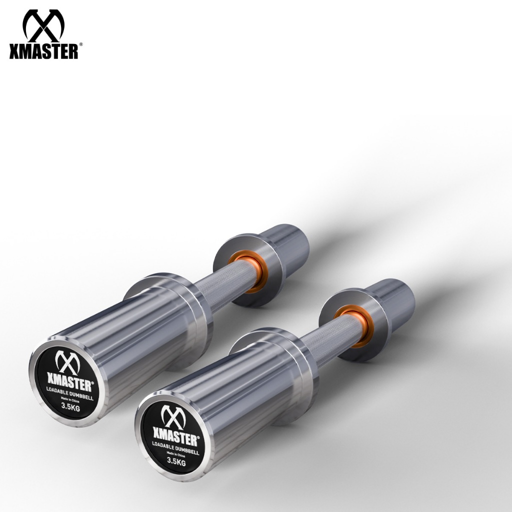 XMASTER Loadable Dumbbell, Mini Barbell, Fitness Gym, Max Load 120KG ...