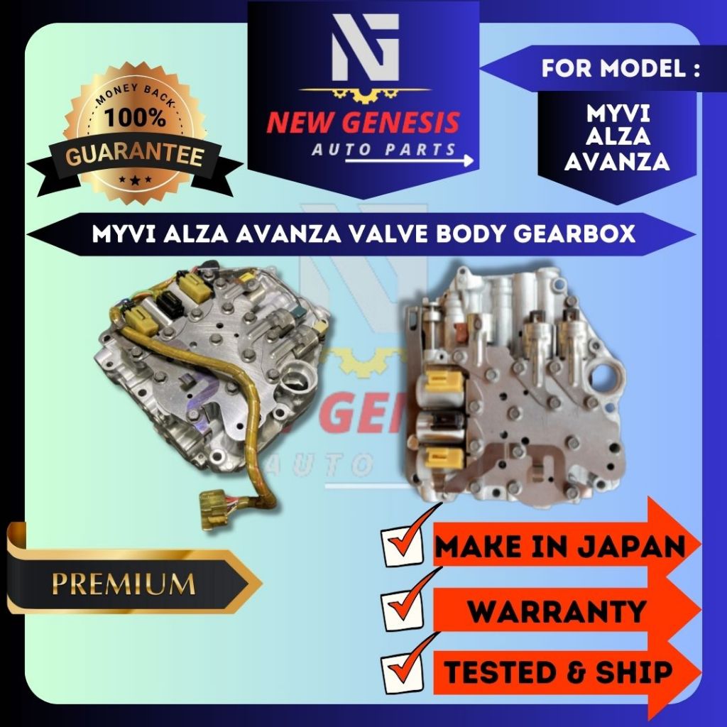 Myvi Alza Avanza K3 3SZ Old Model Auto Gearbox Valve Body | Shopee Malaysia