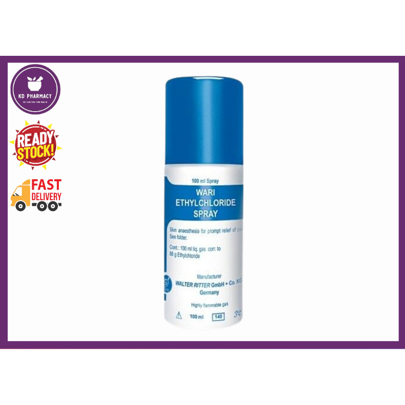 Ethylchloride Spray 100ml / Relief Pain & for Sprain / Spray Bius ...