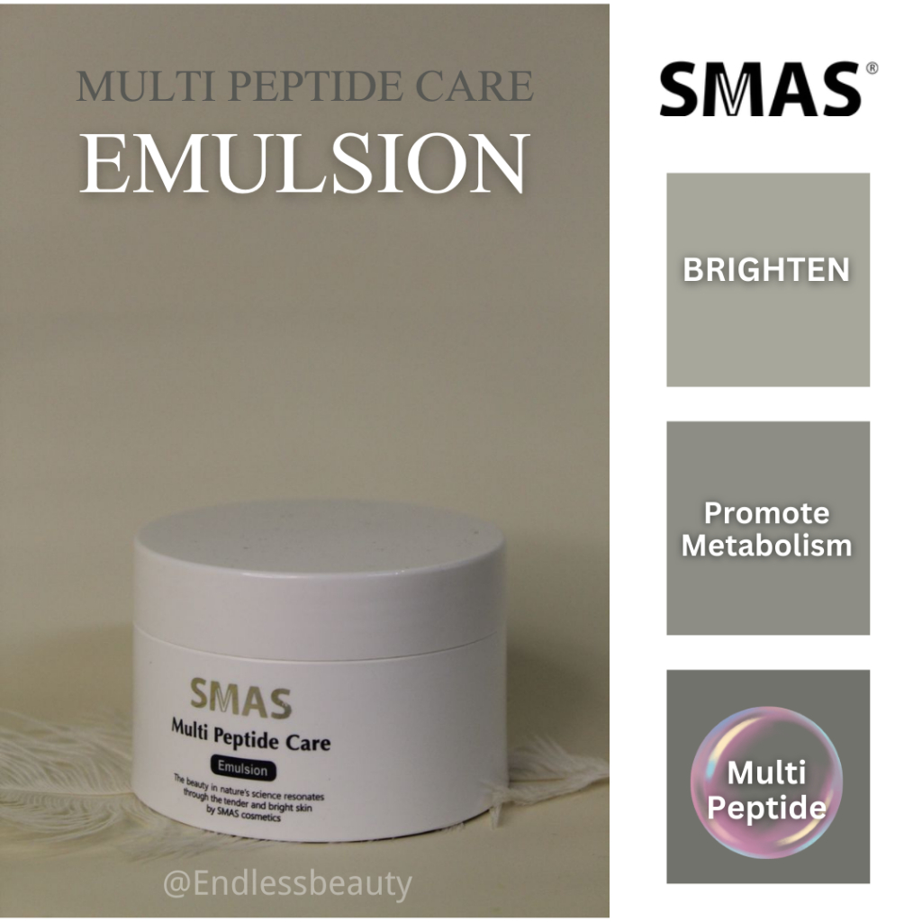 SMAS Multi peptide Care Hydro Fresh Formula - Emulsion 100ml | Shopee ...
