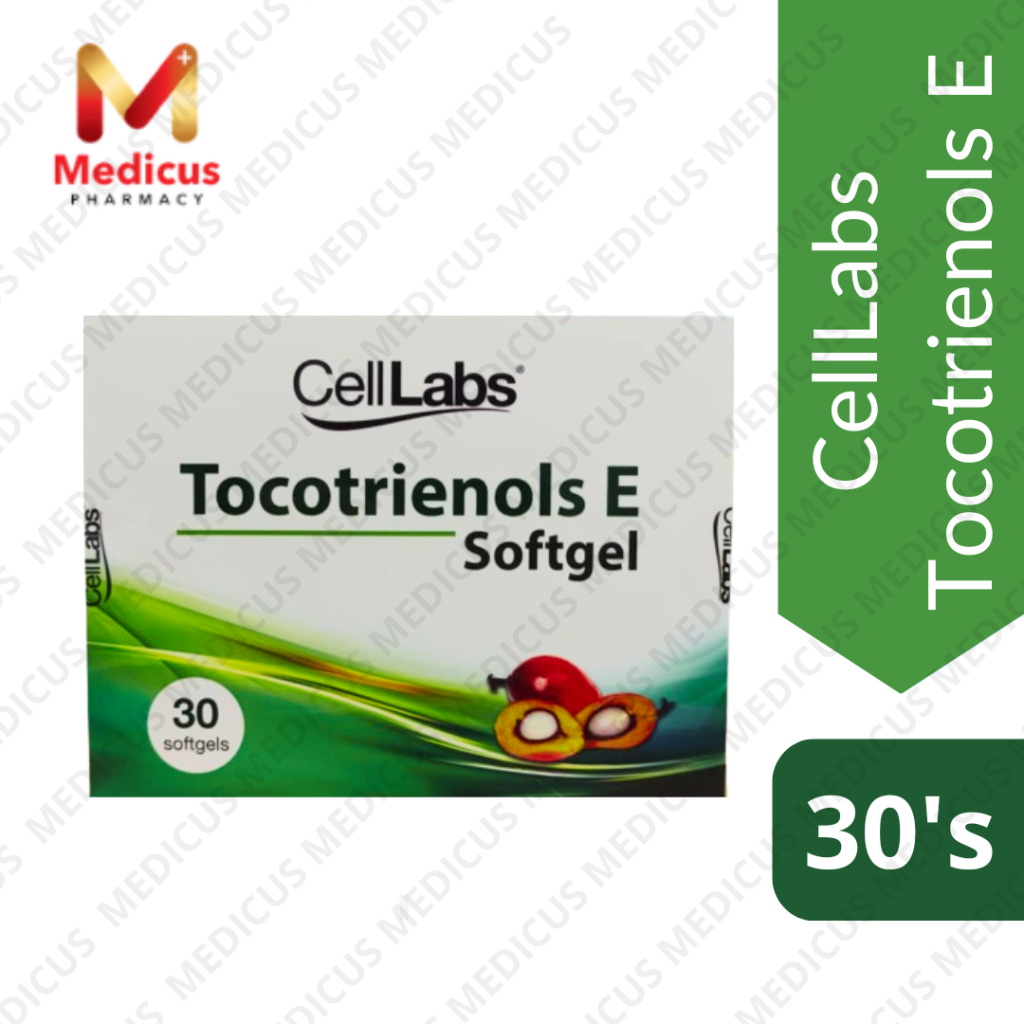 CellLabs Tocotrienols E 30's Softgels (Exp: 10/2025) | Shopee Malaysia