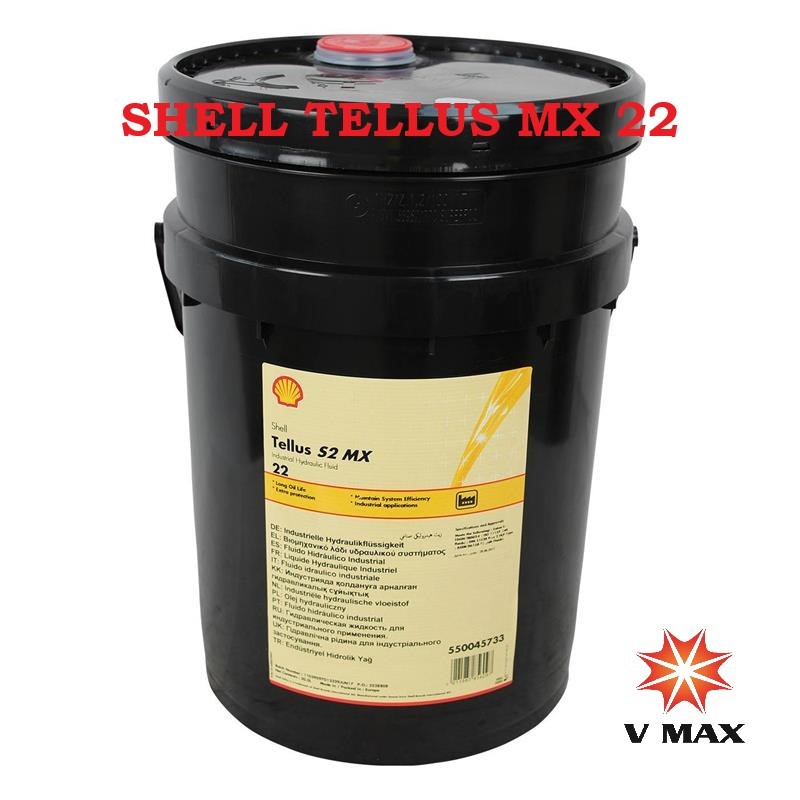 SHELL Tellus S2 MX 22 Industrial Hydraulic Oil 20L (100% original) | Shopee Malaysia