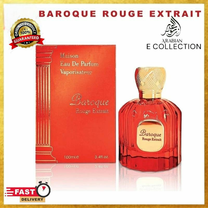 BAROQUE ROUGE EXTRAIT ~ 100 ML ORIGINAL BY MAISON ALHAMBRA UAE DUBAI ...