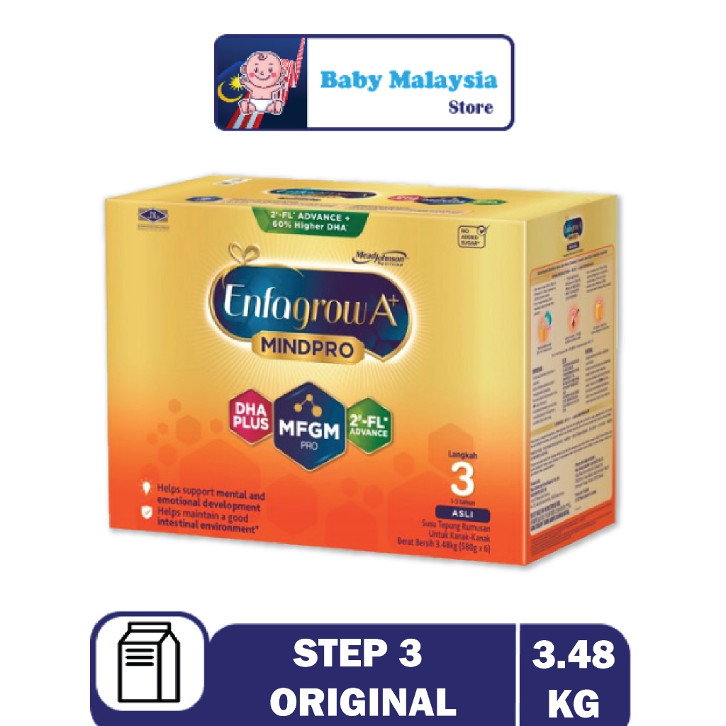 [NEW] Enfagrow A+ Step 3 Original (3.48KG) (MINDPRO) | Shopee Malaysia