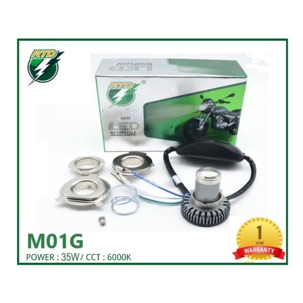 RAYTON RTD AC/DC M01G-3 lines LED MOTORCYCLE HEADLIGHTS | (ORIGINAL ...