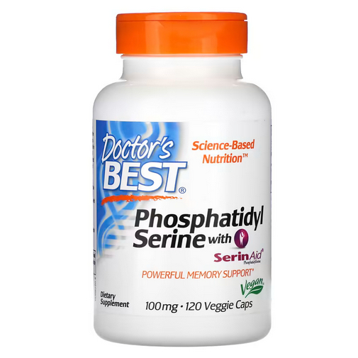 PhosphatidylSerine with SerinAid, 100 mg, 120 Veggie Caps | Shopee Malaysia
