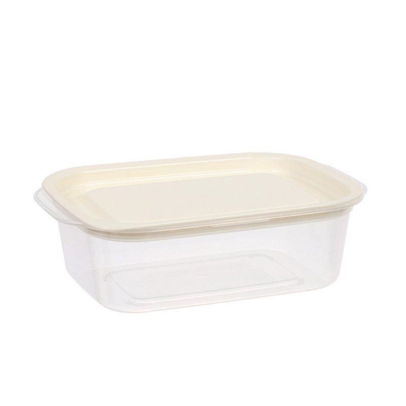Small Storage box rectangular Transparent Food Container 180ml/ Bekas ...