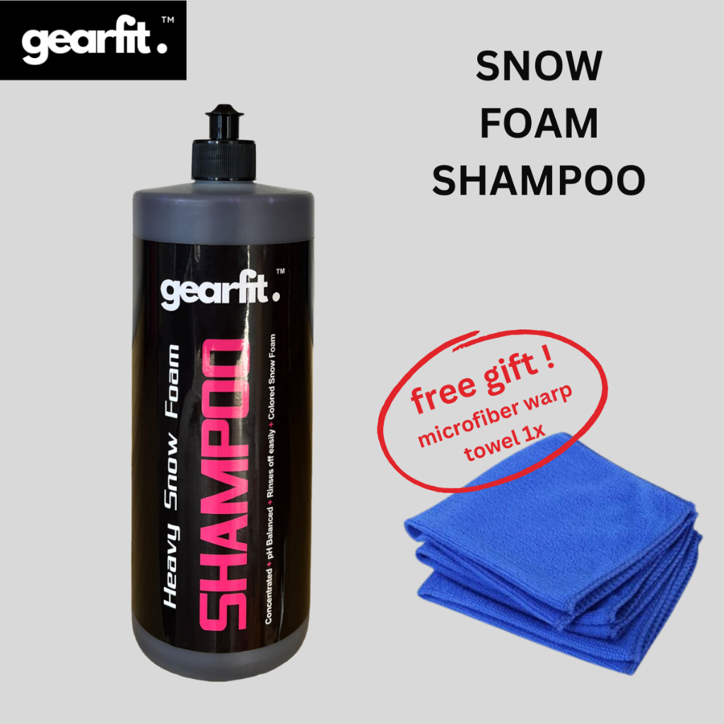 gearfit Snow Foaming Car Wash Soap (Works with Foam Cannons, Foam Guns ...