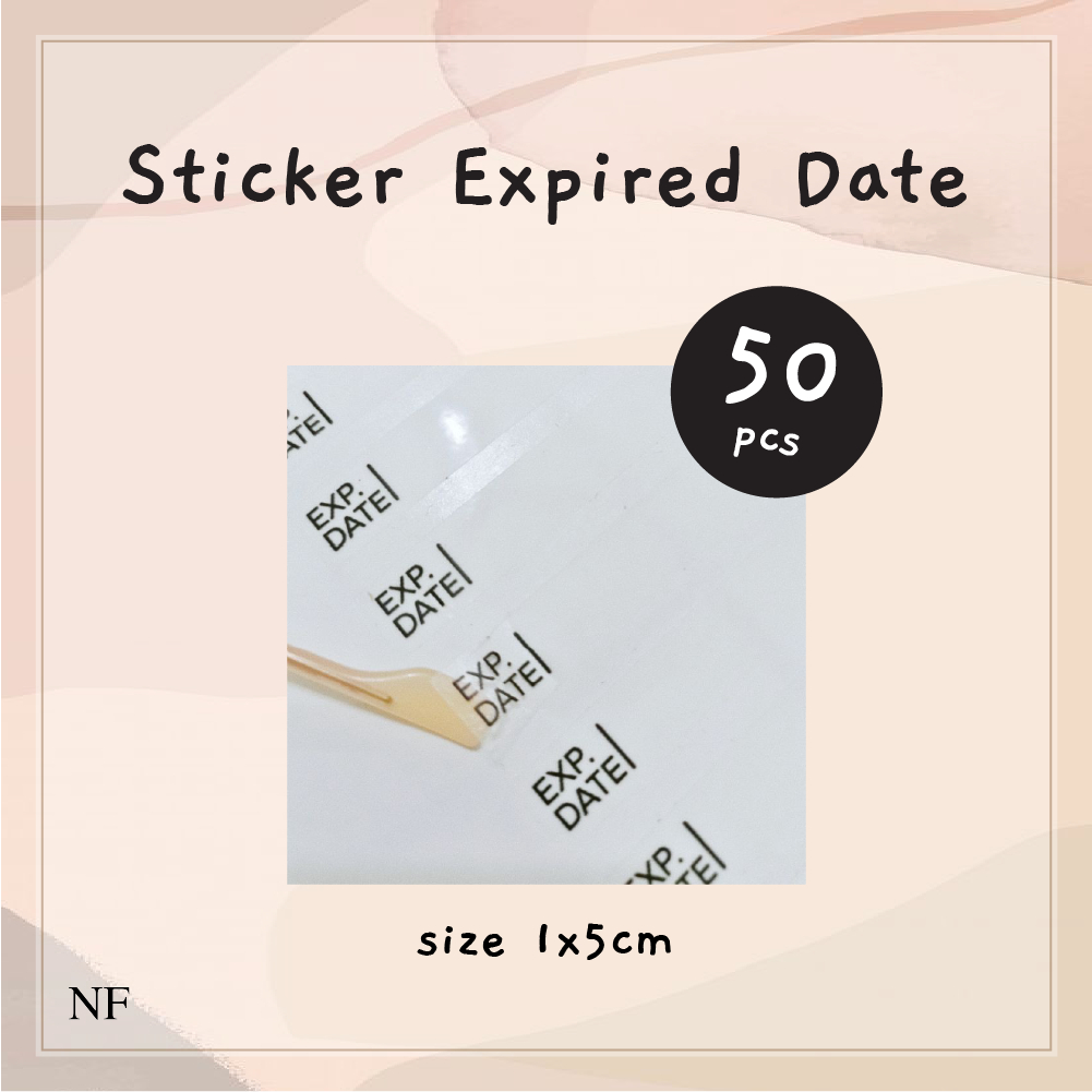 Expired Date Sticker Waterproof | Shopee Malaysia