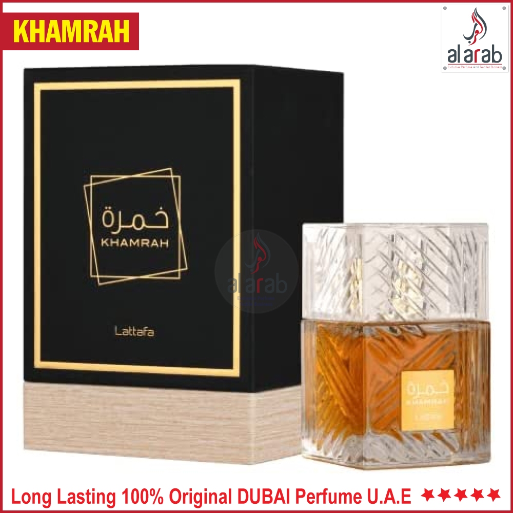 Khamrah By Lattafa EDP Perfume for Men & Women Unisex Perfume 100ml Eau ...