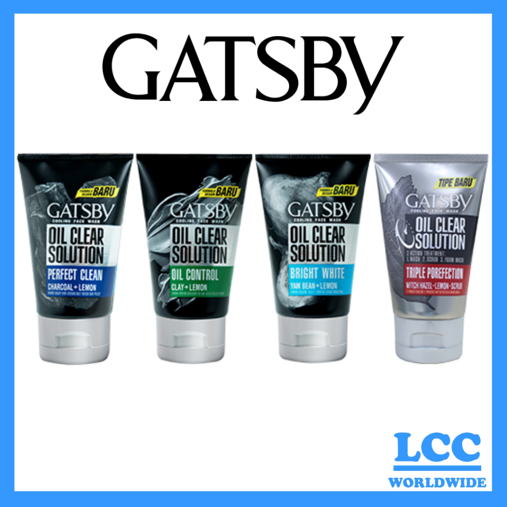 Gatsby Men Cooling Face Wash / Facial Wash 100g | Shopee Malaysia