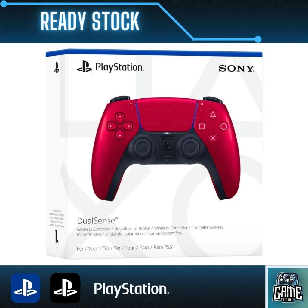 PS5 DS5 DualSense Wireless Controller (Volcanic Red) | Shopee Malaysia