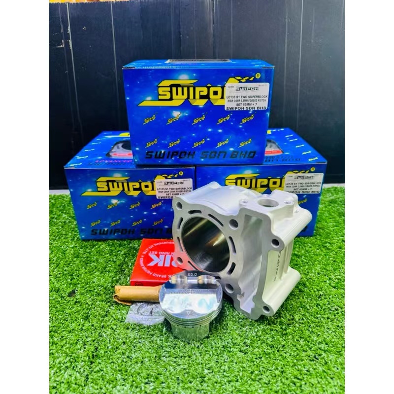 SWIPOH CERAMIC BLOCK BLOK RACING FORGED LC LC135 Y15 Y16 NVX 57MM 62MM ...