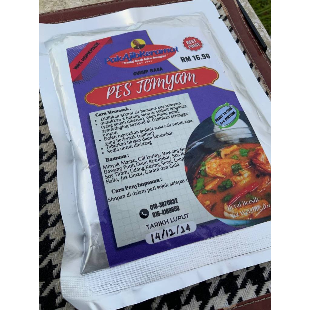 PES MASAKAN (TOM YAM) | Shopee Malaysia