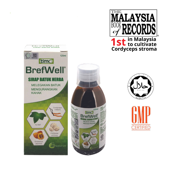 Timo Brefwell Herbal Cough Syrup (60ml/ 120ml) | Shopee Malaysia