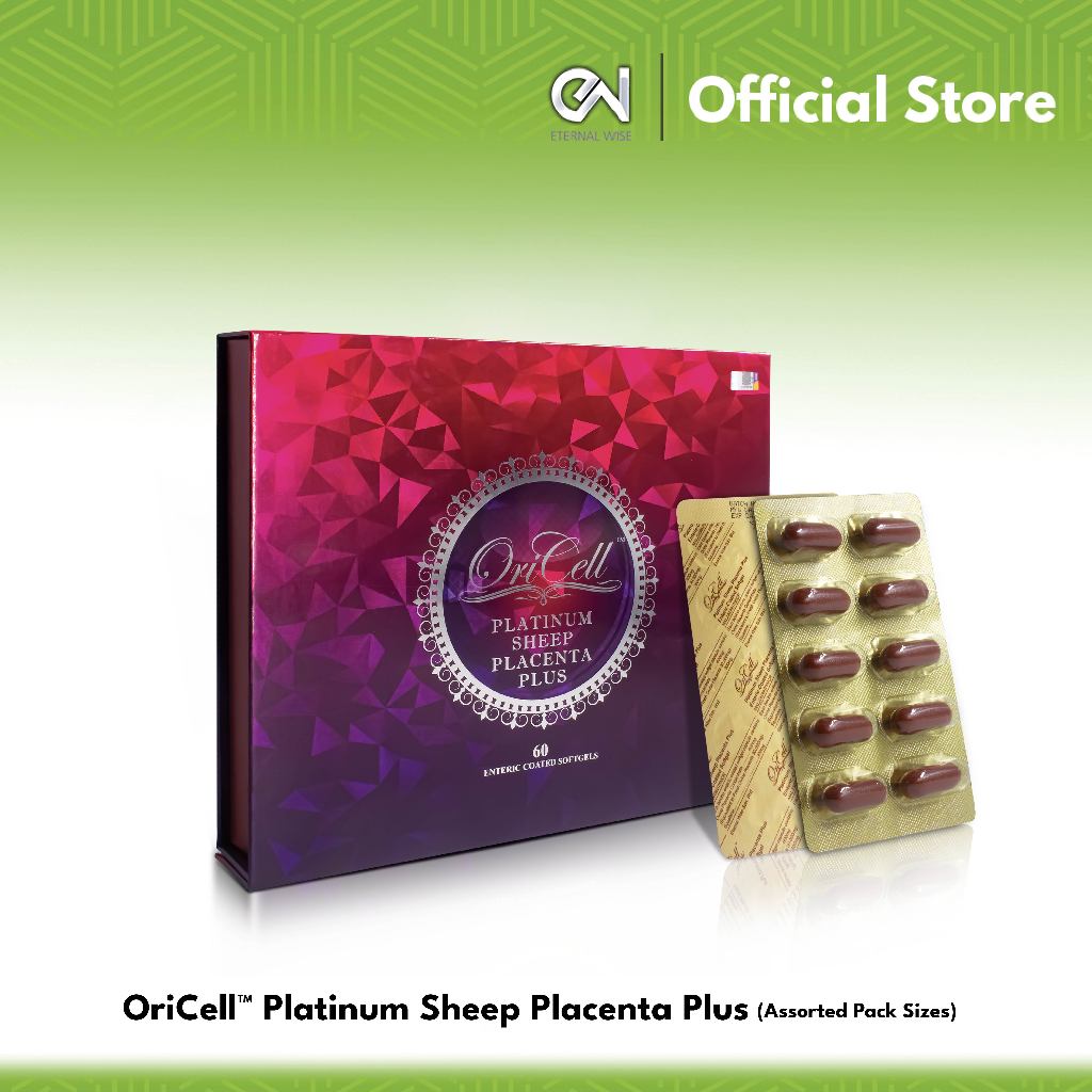 OriCell™ Platinum Sheep Placenta Plus (Assorted Pack Sizes) | Shopee ...