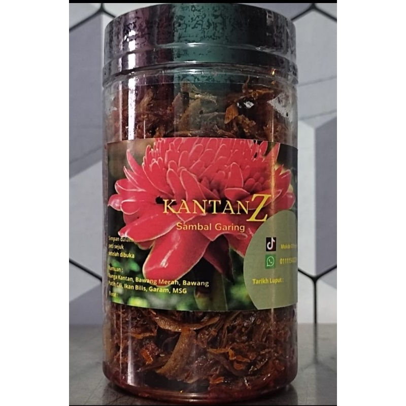sambal bunga kantan (sambal garing) | Shopee Malaysia