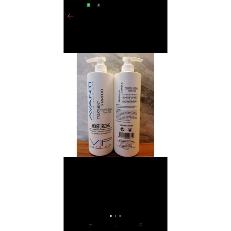 Avanti treatment shampooo(1000ml) | Shopee Malaysia