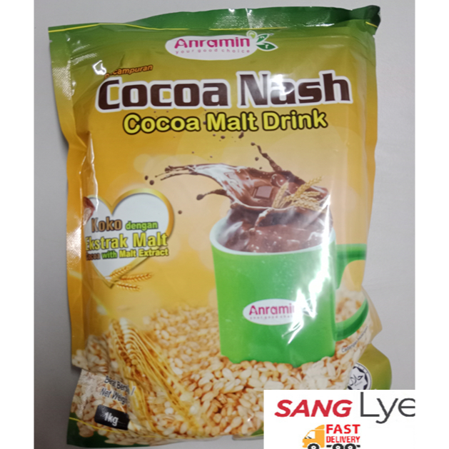 ANRAMIN COCOA NASH - Cocoa Malt Drink ( 1KG ) | Shopee Malaysia