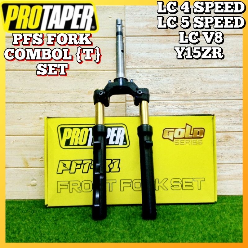 PROTAPER FRONT FORK SET {PFT} LC135 Y15ZR LOWER {1 INCH/1.5 INCH ...
