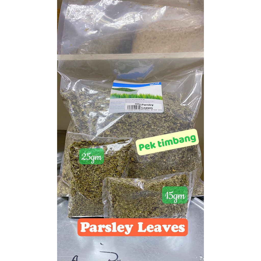Dried Parsley Leaves Flakes / Daun Pasli Kering / 香菜叶 | Shopee Malaysia