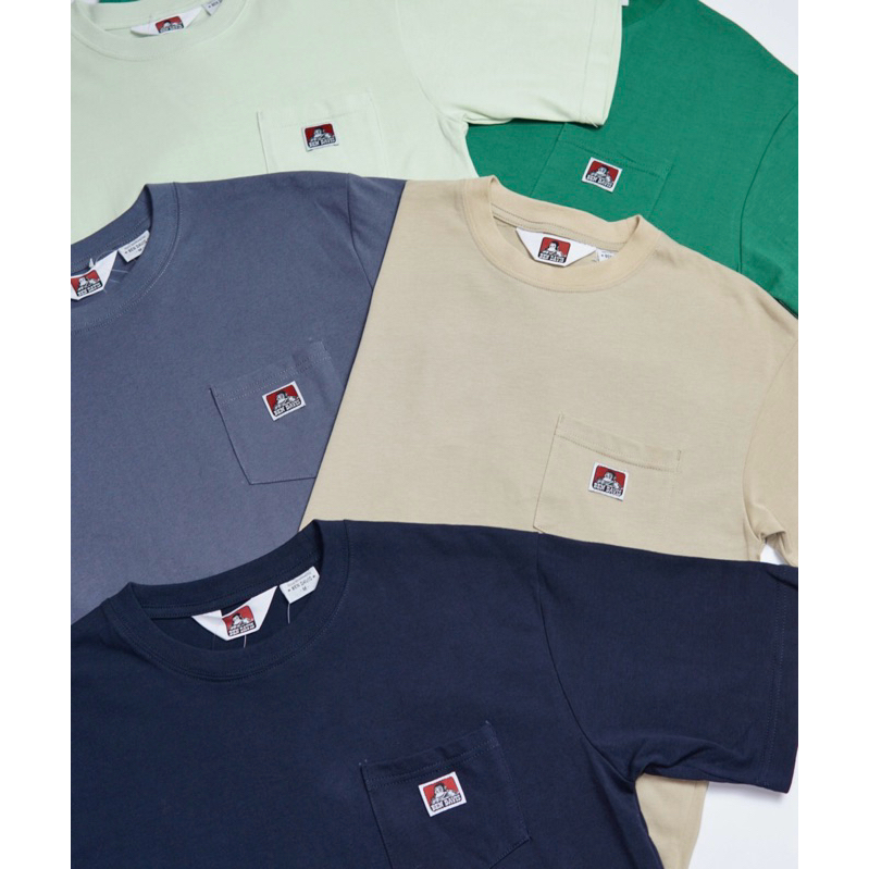 Ben Davis Japan Pocket T-shirt ( Navy/Charcoal/Green/Khaki/Mint ...