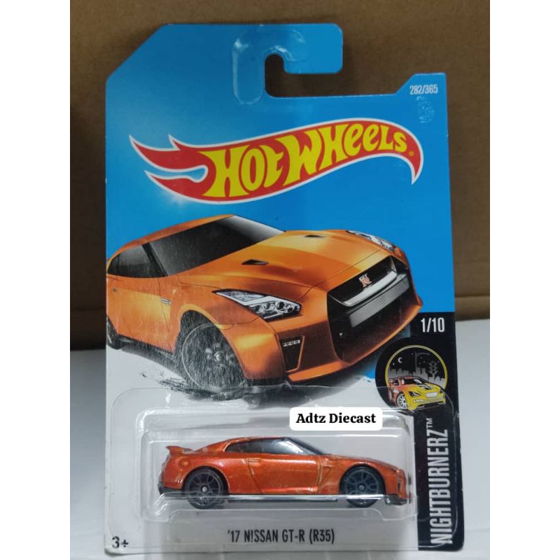 HOTWHEELS NISSAN SKYLINE R35 (ORANGE) | Shopee Malaysia