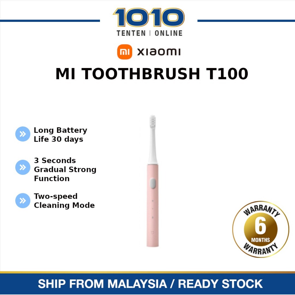 Xiaomi Mijia T100 Sonic Electric Toothbrush Mi Cordless Smart Tooth Brush Colorful USB ...