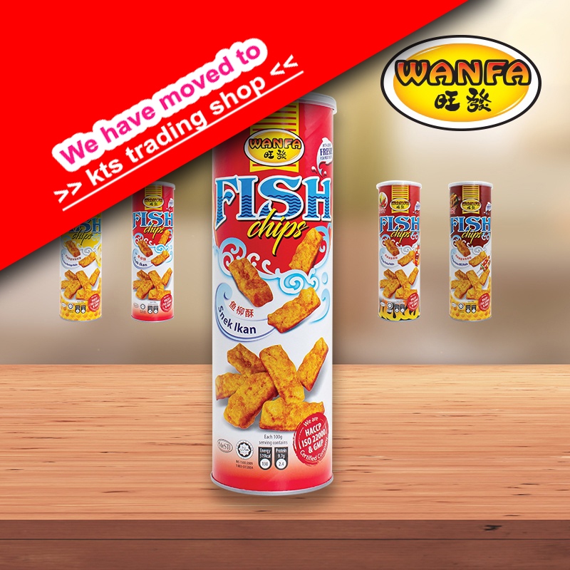 [ We moved..! ] Wanfa My Fish Chips Original Flavour | Shopee Malaysia