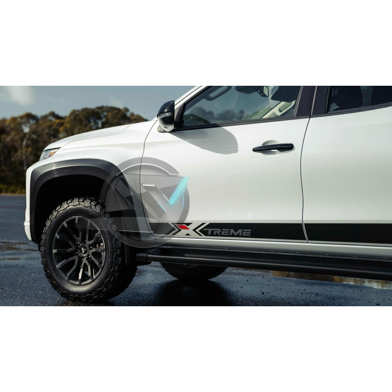 (Ready Stock) S1260# New Mitsubishi Triton Xtreme Car Body Vinyl Decal ...