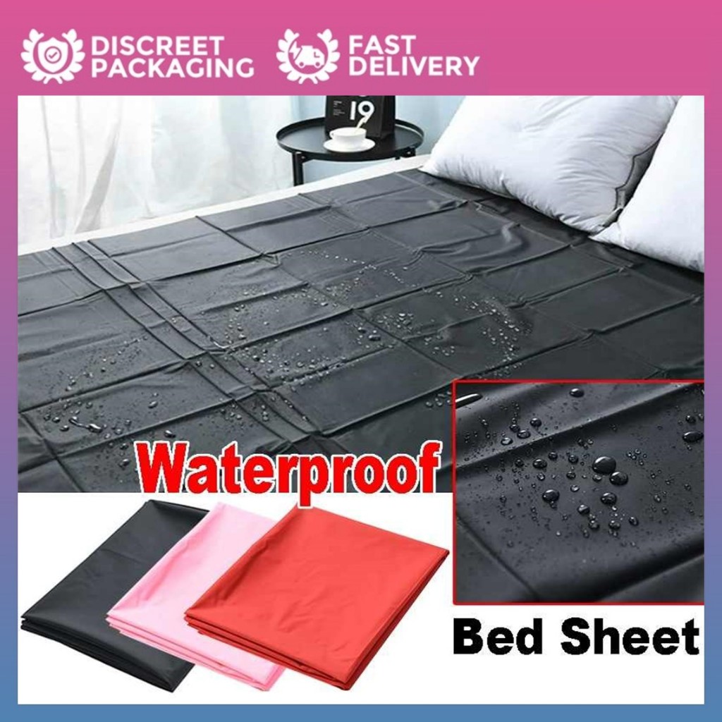 Bed Sheets Waterproof PVC Easy Clean For Bed Game Vinyl Mattress Cover ...
