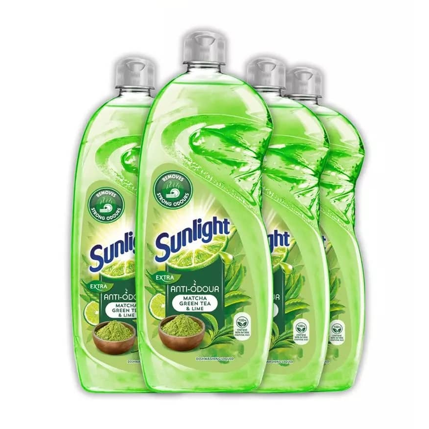 Sunlight Dishwash Liquid Anti Odour 4 x 800ml | Shopee Malaysia
