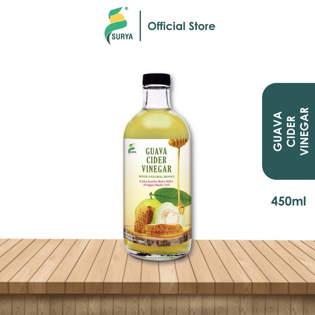 Surya Guava Cider Vinegar 450ml | Shopee Malaysia