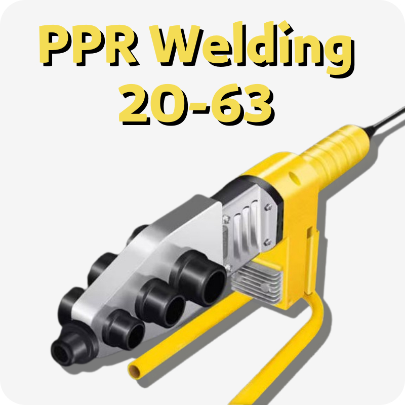 1500W 20-63 Pipe Welding Machine Heating Tool welder Set For PPR PPC PE ...