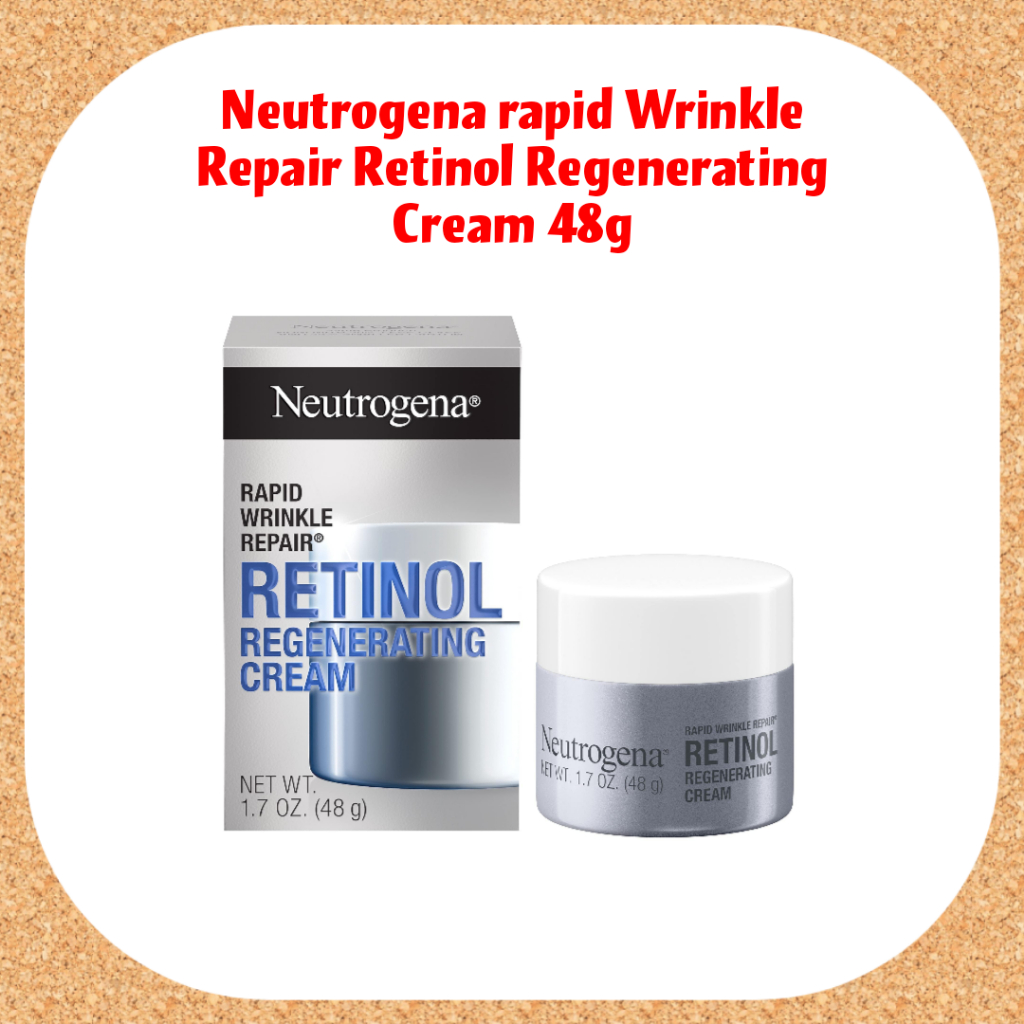 Neutrogena Rapid Wrinkle Repair Retinol Regenerating Cream 48g | Shopee ...