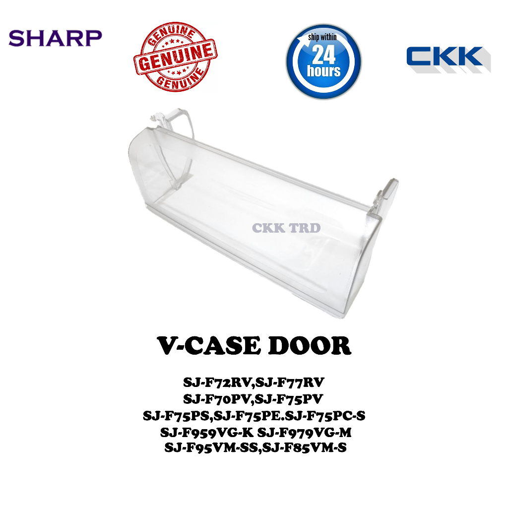 SHARP PETI SEJUK PINTU V-CASE/SHARP REFRIGERATOR V-CASE DOOR SJ-F70PS ...